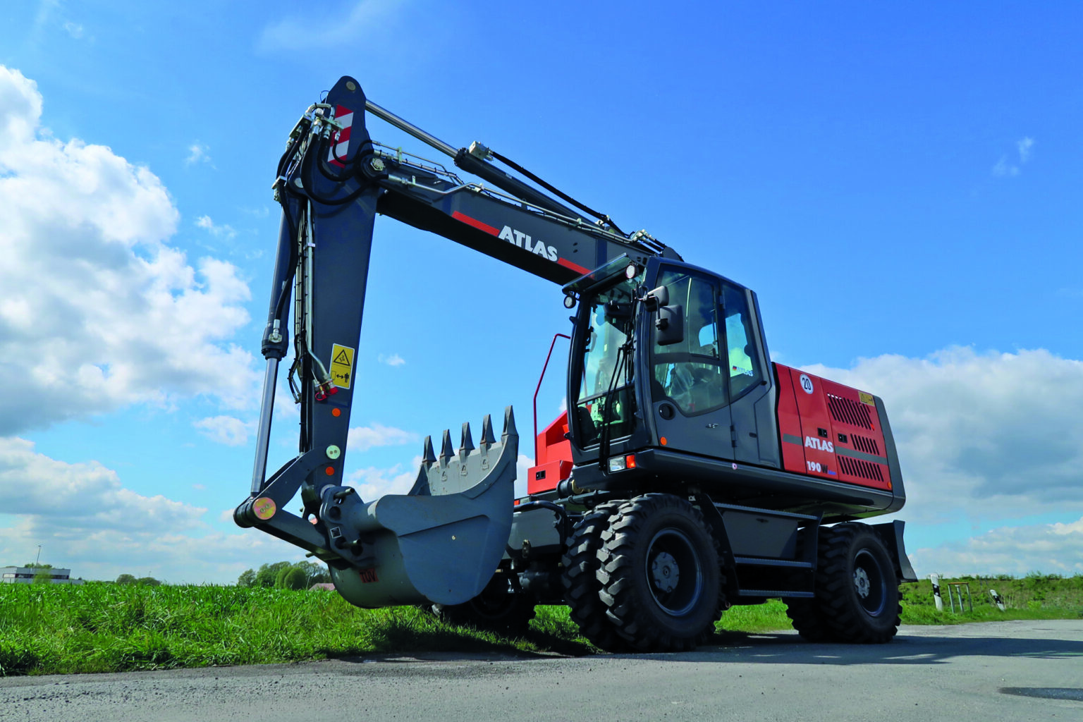 Mobilbagger Atlas 190 W - Friedrich Rohwedder GmbH